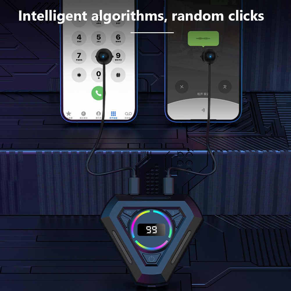 Mobile Phone Screen Auto Clicker Adjustable Silent Clicker for Gamings ...