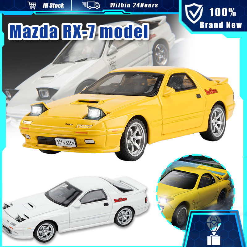 Alloy Model Car Mazuda RX7 Toy Vehicles Car Model Miniature Scale Model ...