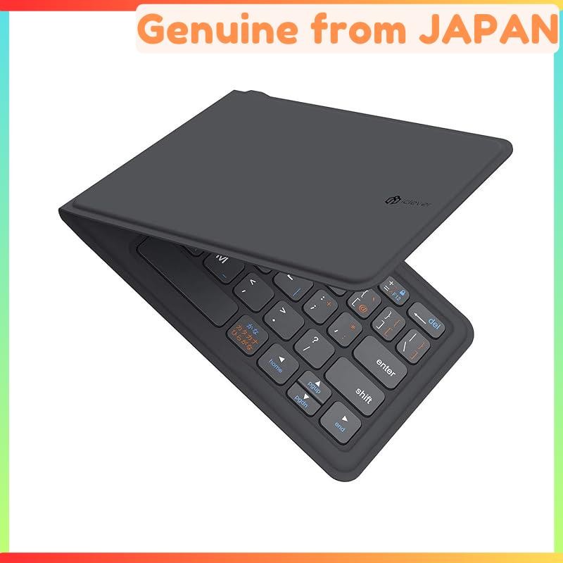 Foldable Wireless Keyboard for iPad/iPhone/Android/Windows - Black ...