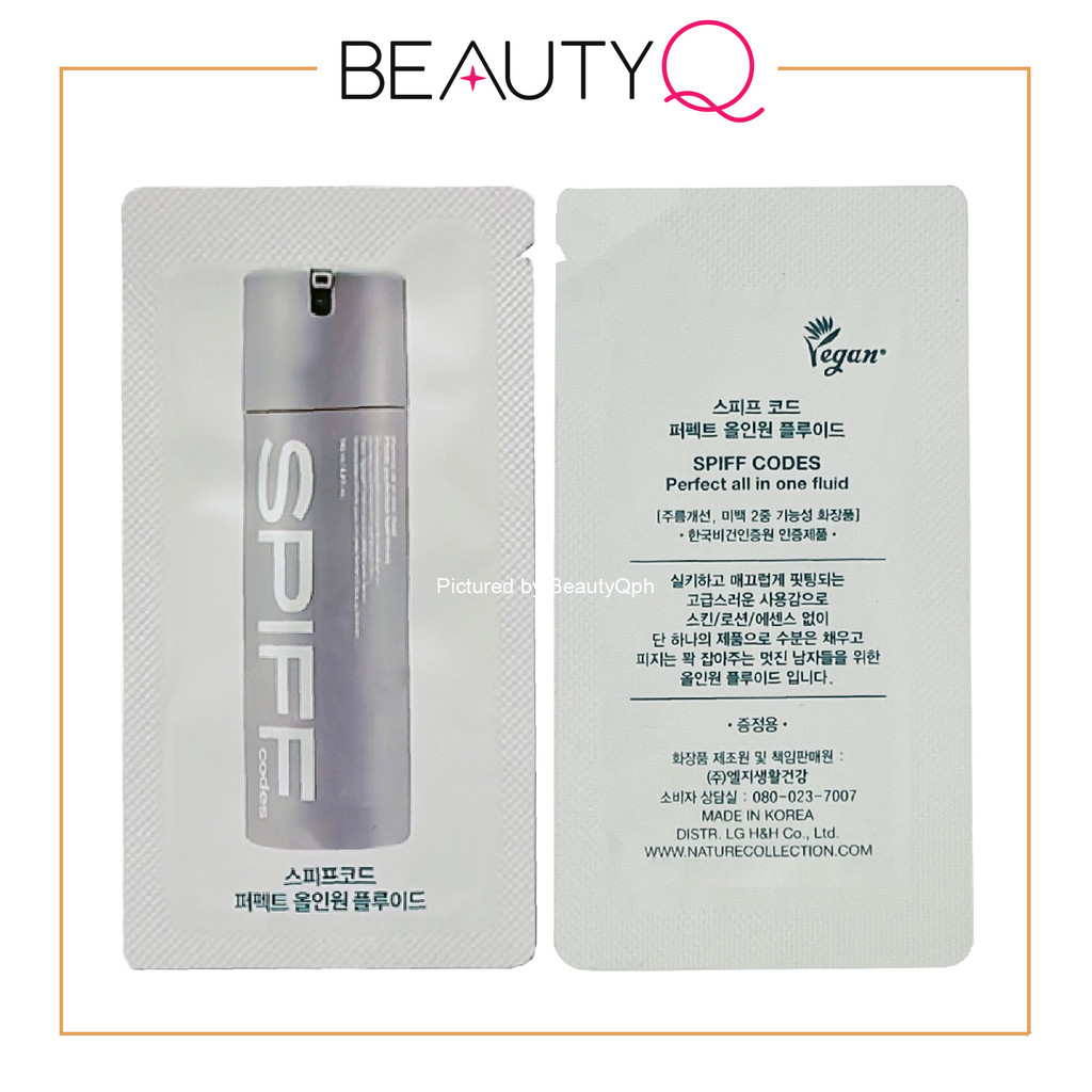 THE FACE SHOP Spiff Codes Perfect All in One Fluid - 1ml (Sample Size ...