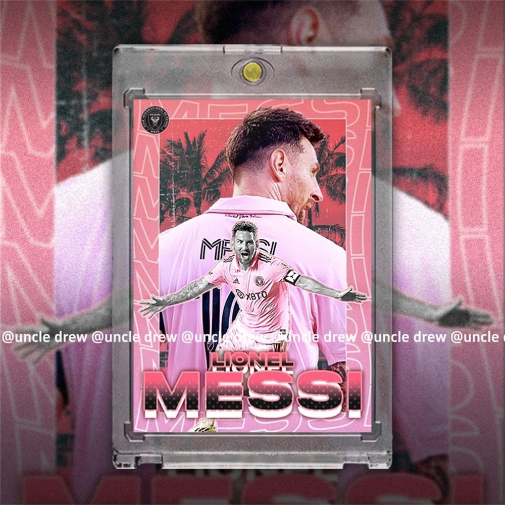 Messi Football Career 20th Anniversary Miami International Homemade Fan ...