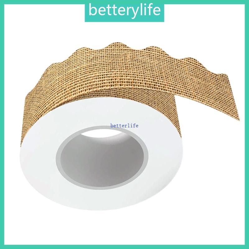 BTF Burlap Bulletin Board Stickers Scalloped Bulletin Board Borders for ...