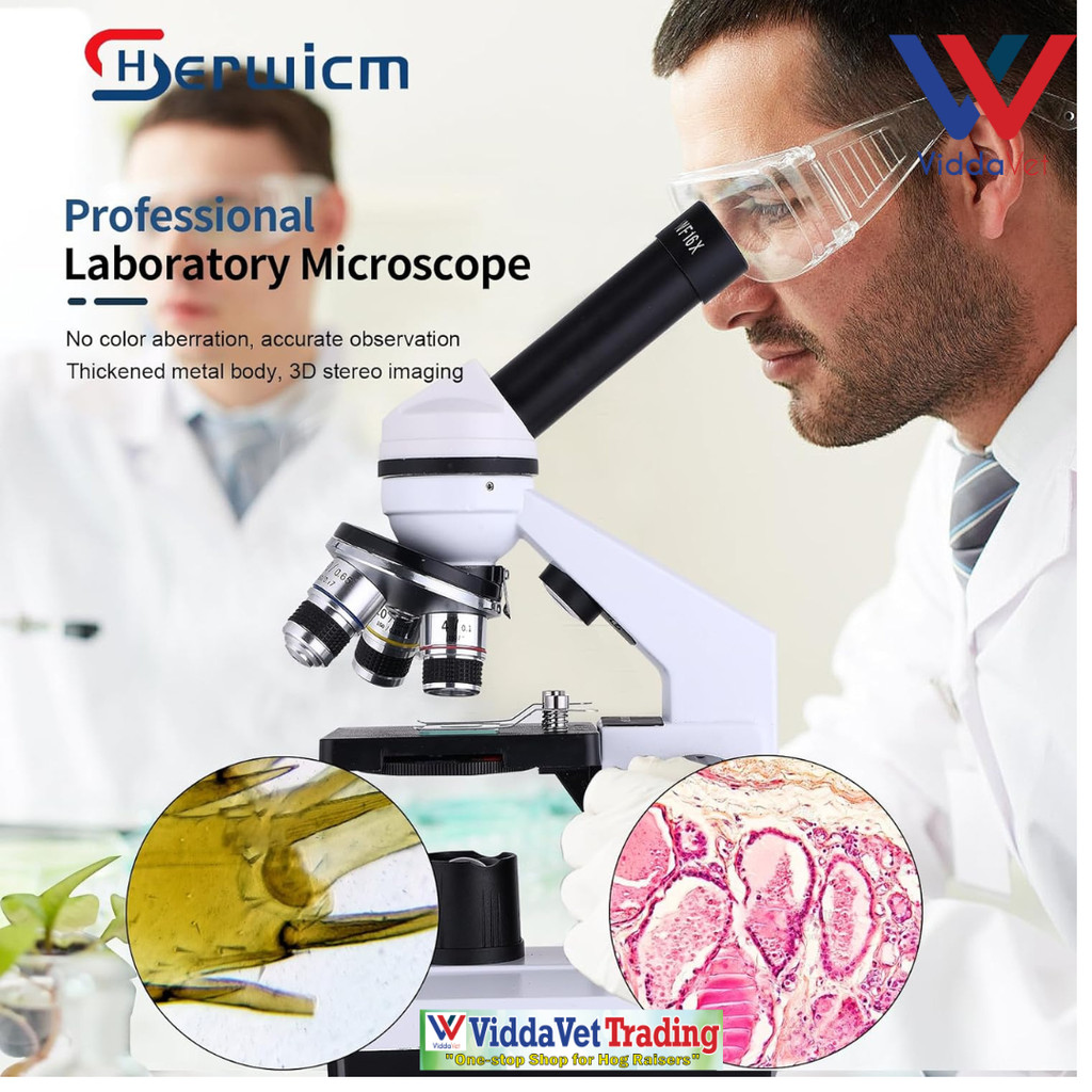 Viddavet Microscope for laboratory microscope Laboratory Equipment Set ...