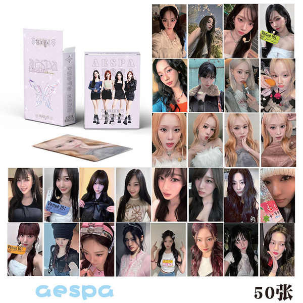 aespa armageddon cdp aespa photocard aespa AESPA Yoo Jimin Giselle laser small card 50 ...