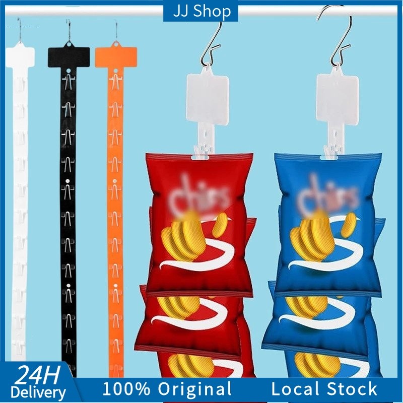 Durable Plastic Merchandise Display Food Strips with Hooks ...