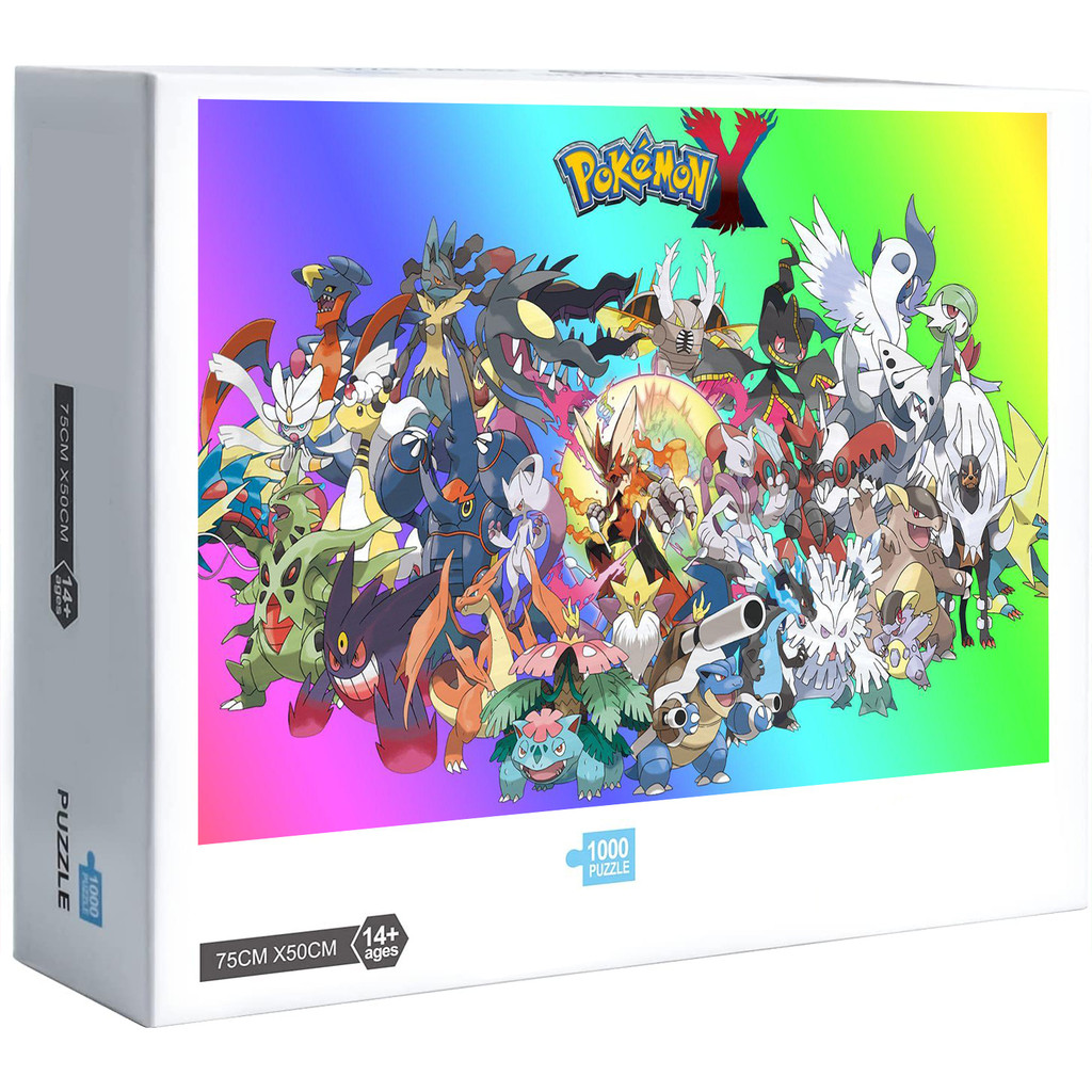 Pokémon XY Jigsaw Puzzle Home Decoration Educational Game Gift 1000 ...
