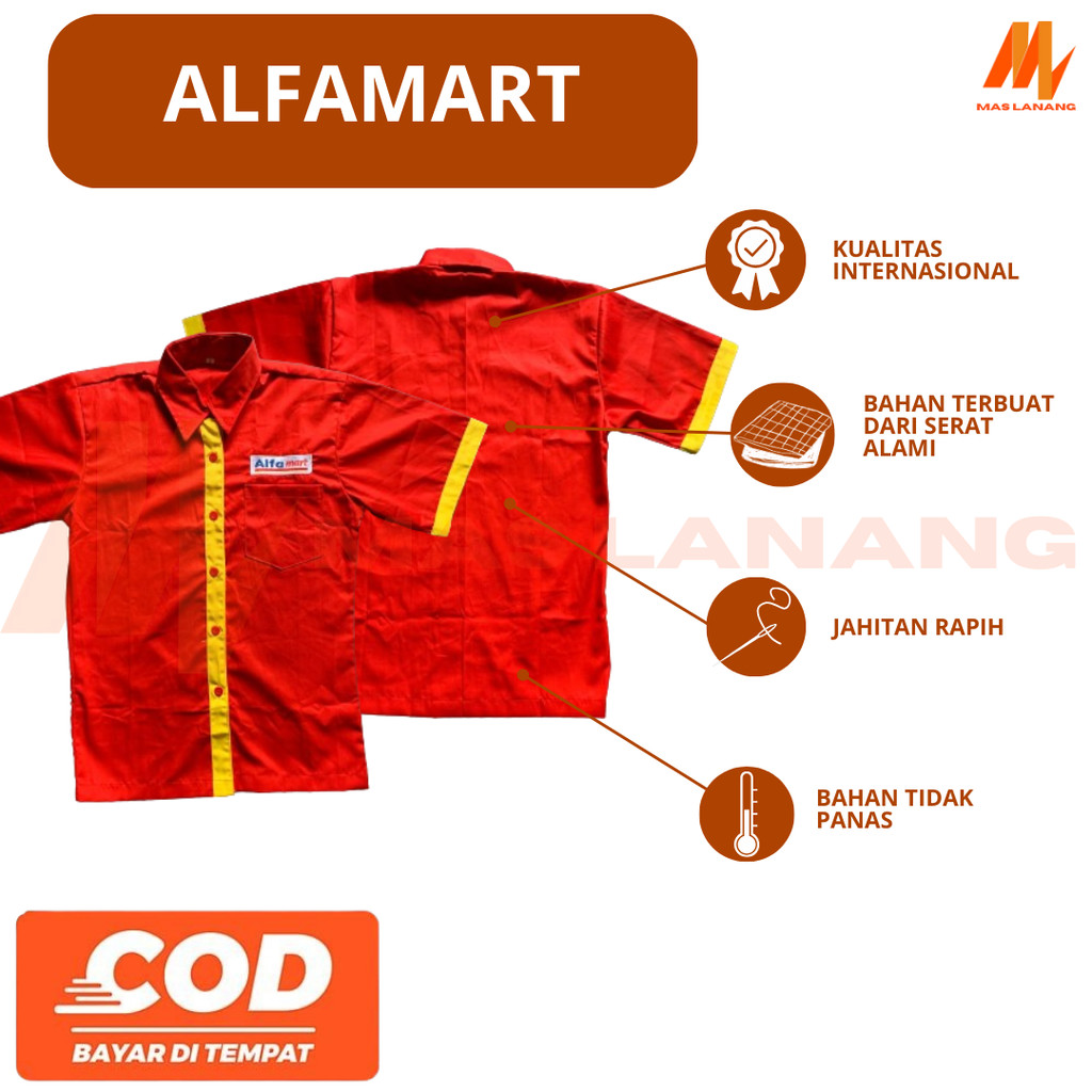 Alfamart Boys' Uniform || Alfamart Uniform || Alfamart Boys' Work ...