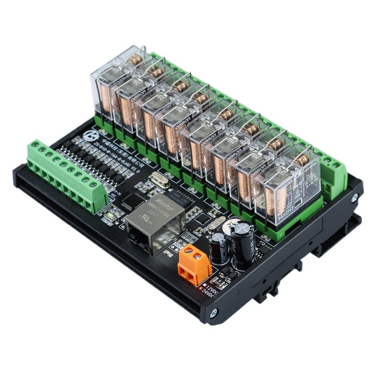 16A relay module switch digital input acquisition network port ...