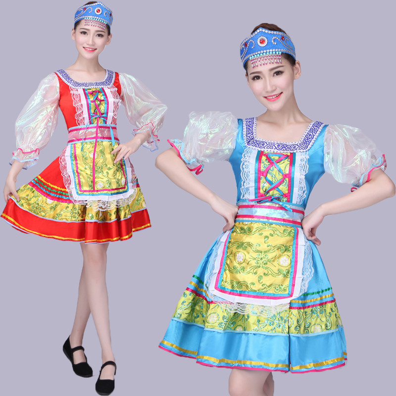 Princess Costume Palace Adult Russian Ethnic Dance Costume European ...