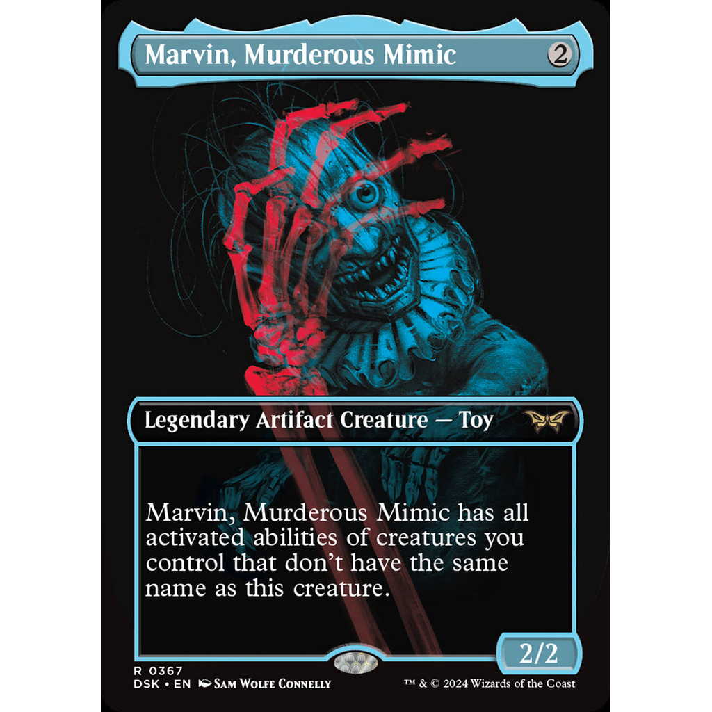 Marvin, Murderous Mimic (Showcase) [Duskmourn: House of Horror ...
