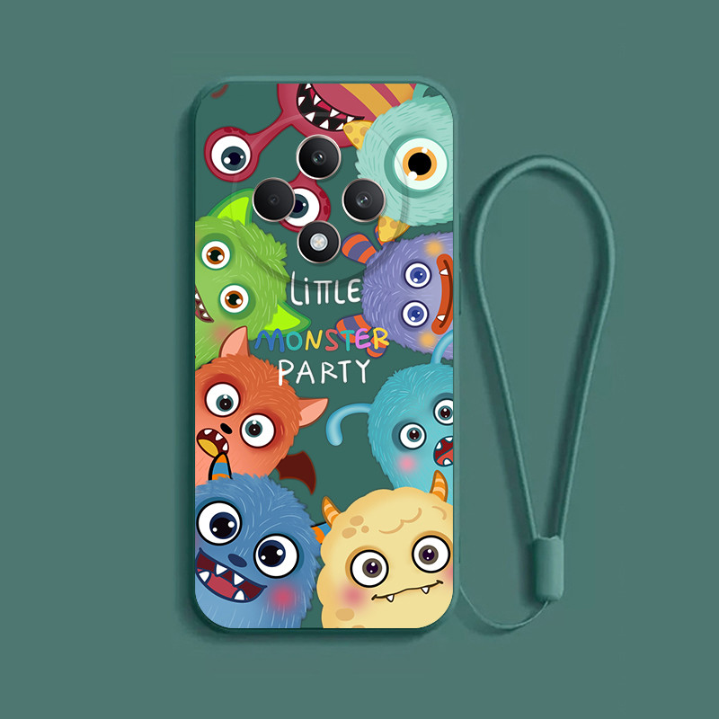 Casing Redmi 14C 13C 13 12 12C cute cartoon Liquid silicone Solid phone ...