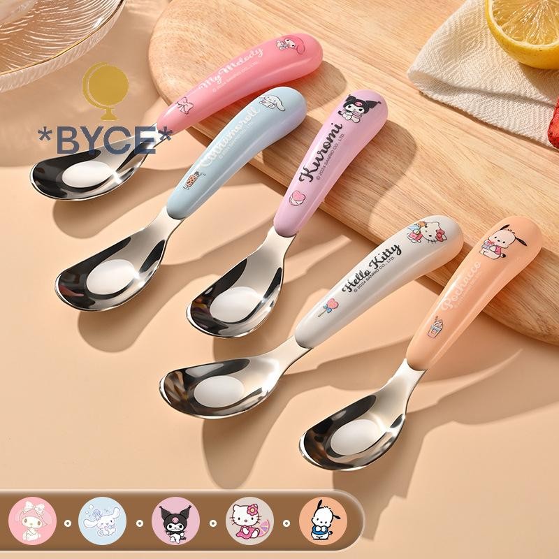 BYCE> Cartoon Sanrio Spoon Kawaii Household Fall Prevention 304 ...
