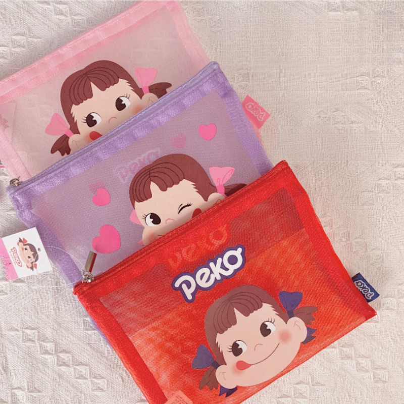 DAISO Cosmetic Bag Multifunctional Toiletry Bag Cute Cartoon | Shopee ...