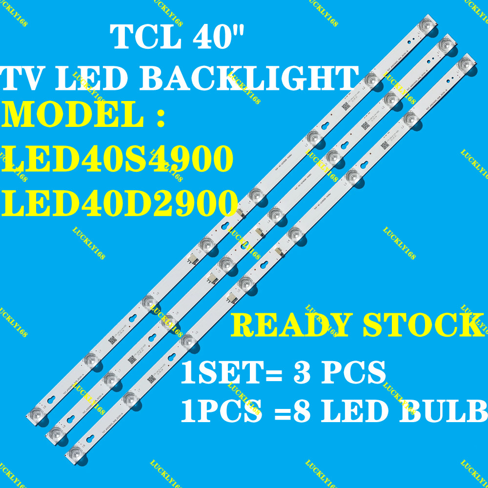 NEW 1 SET LED40S4900 LED40D2900 TCL 40INCH TV LED Backlight 40S4900 ...