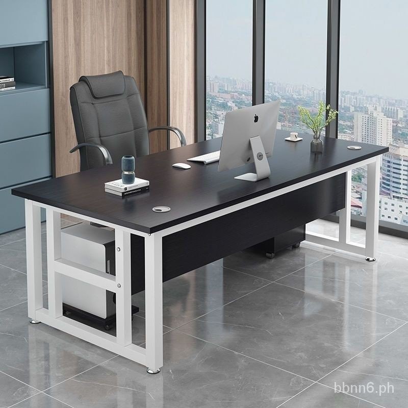 Office Desk Simple Modern Office Table and Chair Combination Home ...