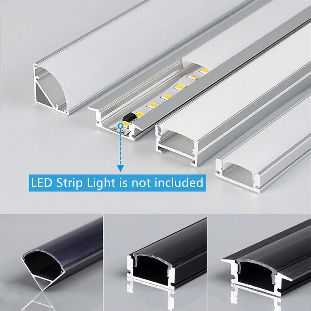 200cm U/YW-Style LED Aluminum Profile Linear Channel with Cover Home ...
