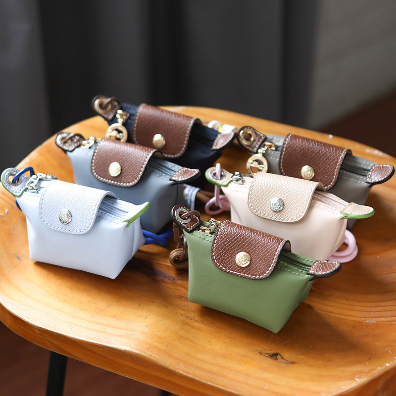 Super mini nylon dumpling bag Longxiang coin purse pendant card holder ...