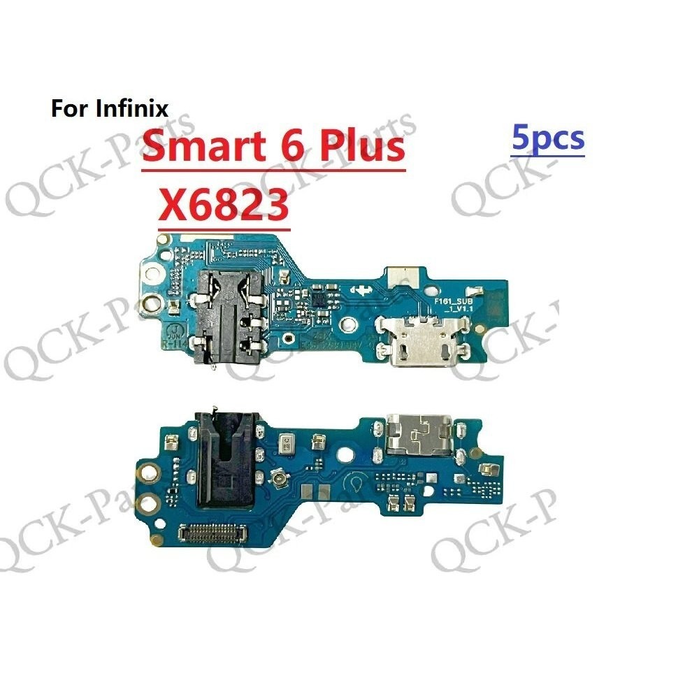For Infinix Smart 6 Plus X6823 New Charger USB Charging Port Board Dock Plug Socket Jack ...