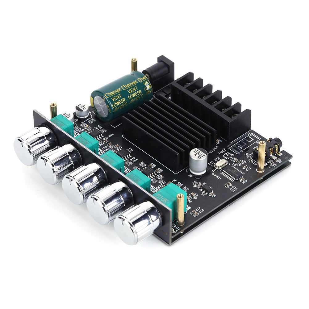 ZK-MT21 2.1 Channel Bluetooth-Compatible Digital Power Amplifier Board ...