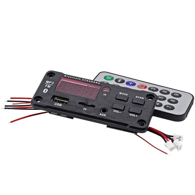 COD☆Large color screen bluetooth decoder board with 2*25W power ...