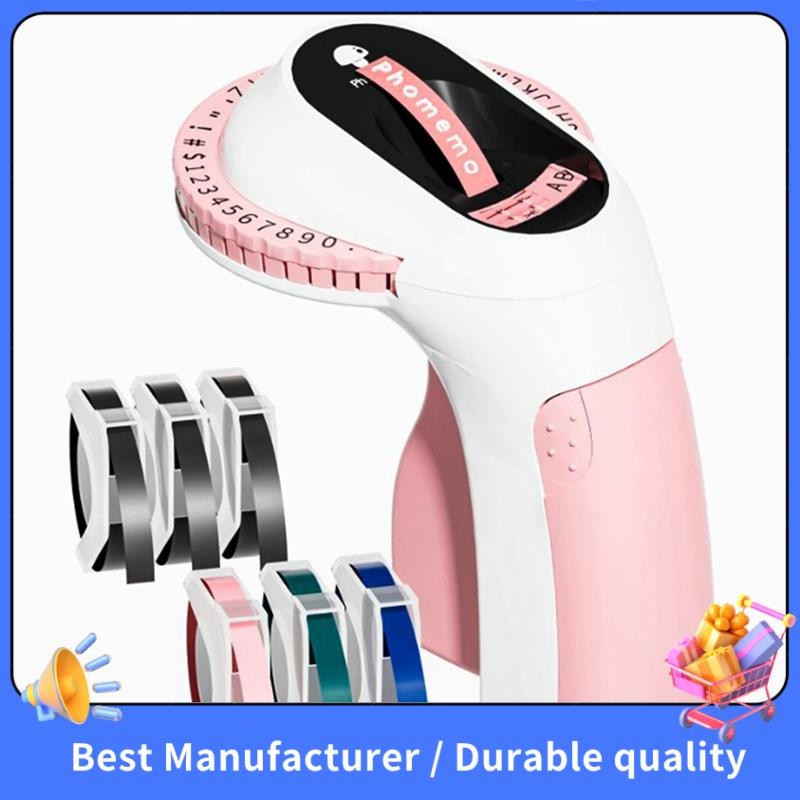 Phomemo E975 Embossed Label Making Machine 3D Portable Home Handheld ...
