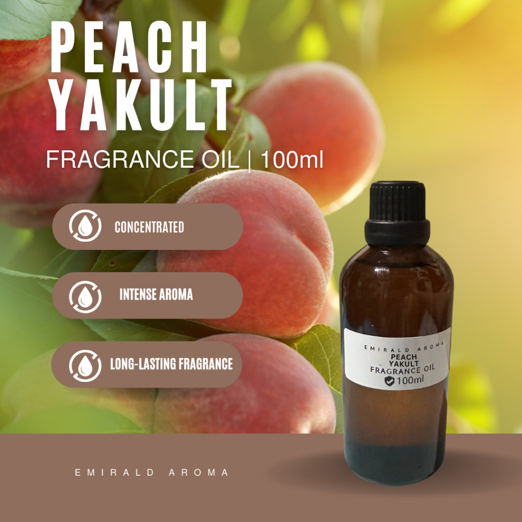 EMIRALD AROMA 100ml Peach Yakul T Mango Sticky Rice Lychee Jelly ...
