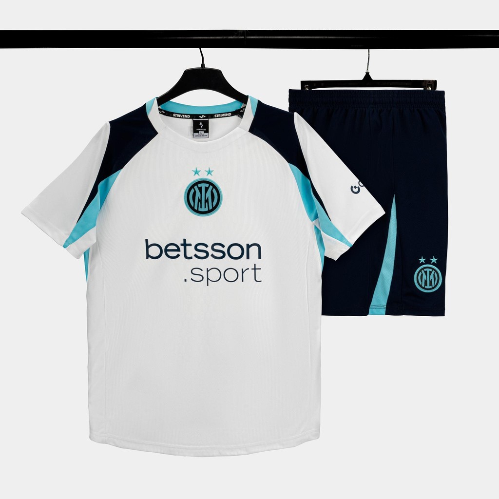 Inter Milan blue white football shirt 25/26 - PRINT NAME+NUMBER+FC ON ...