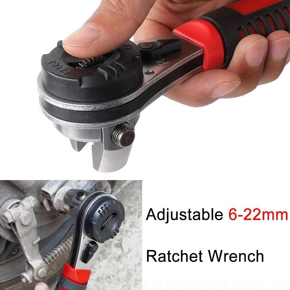 Torque Spanner, 6-22mm 1/4-7/8 Inch Adjustable Ratchet Wrench, Preset ...