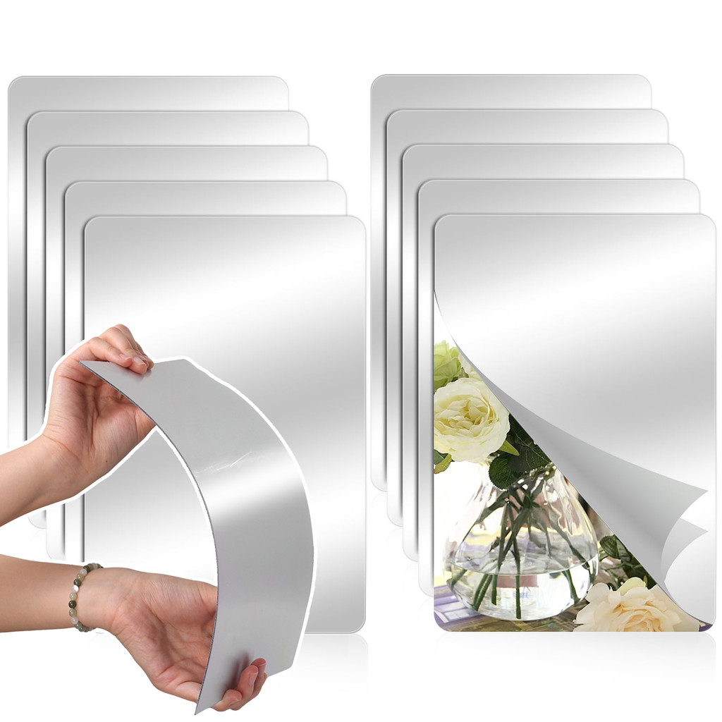 Modern Self-Adhesive Mirror Stickers for Home Decor | Premium Acrylic ...