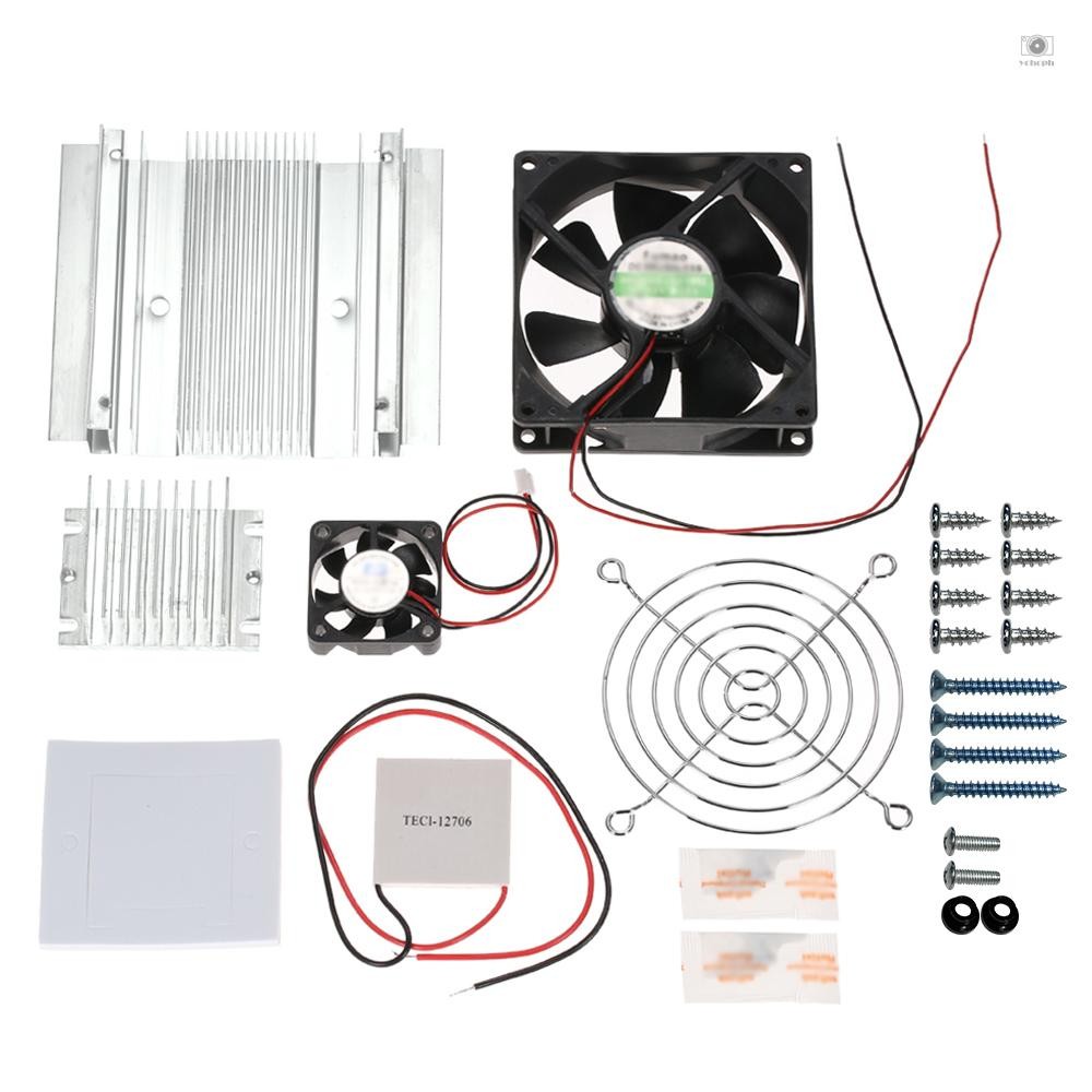 Kit Semiconductor Cooler Fan + Tec1-12706 Peltier Kit Semiconductor ...