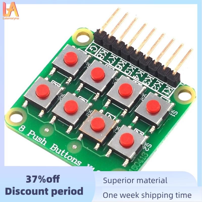 2x4 Keypad 4x2 Keypad 8 Push Buttons Key Board Matrix Keyboard Button ...