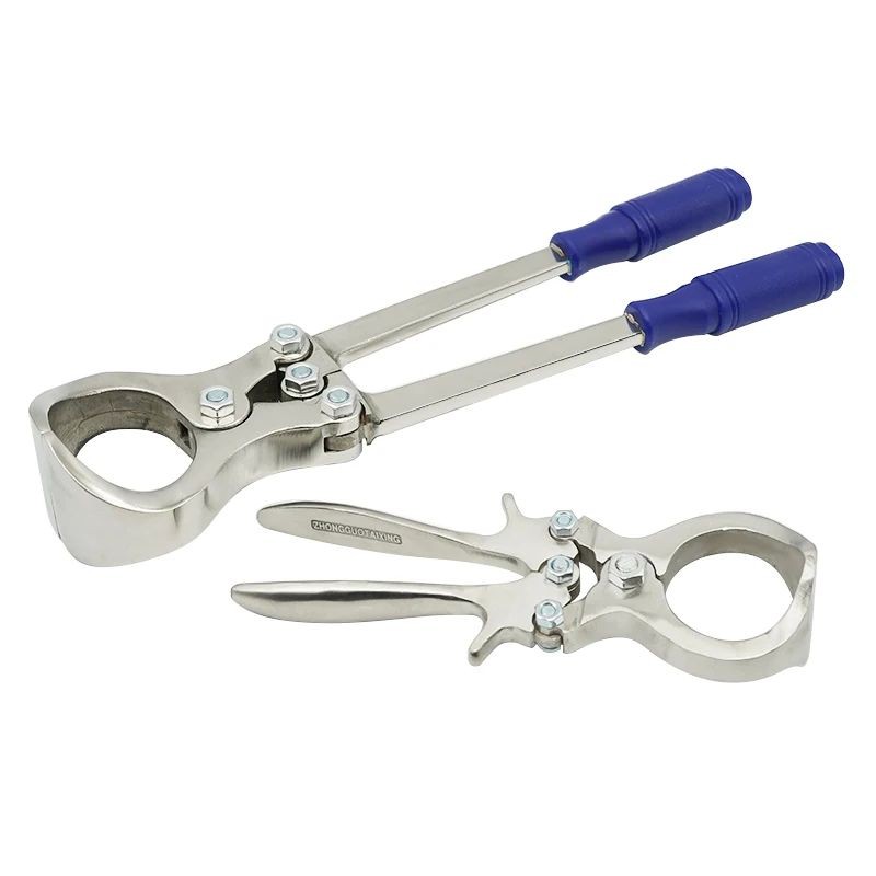 3Types Stainless Steel Bloodless Pig Sheep castration Clamp Castration ...