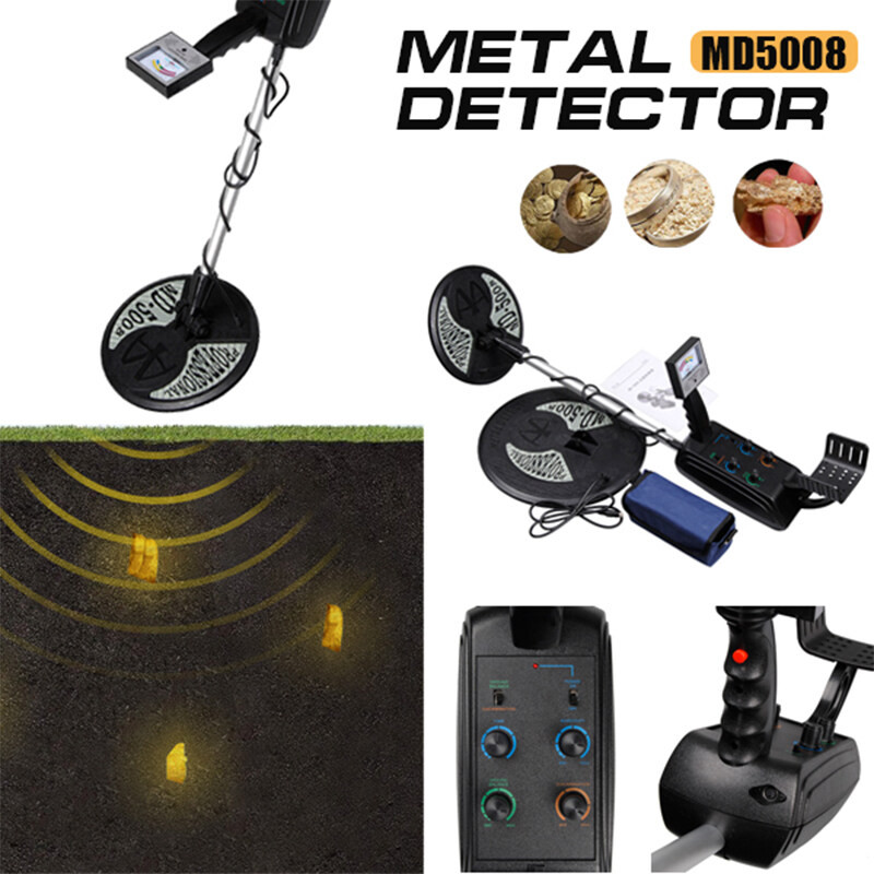 Japan MD5008 3.5M Metal Detector Gold Detector Scanner Underground Gold ...