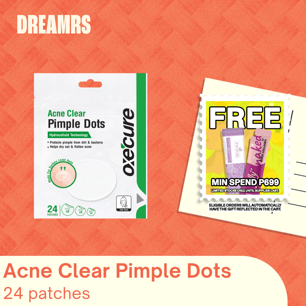 OXECURE Acne Clear Pimple Dots (24 Pimple Patches) (DREAMRS) | Shopee ...