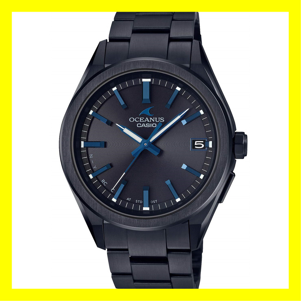Casio Oceanus OCW-T200SB-1AJF Men's Radio-Controlled Solar Watch (Official Japanese Product ...