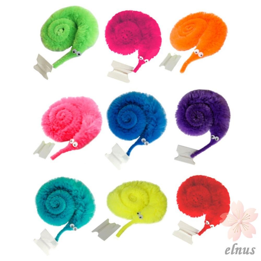 ELNUS Funny Worm Magic Props Toys, Magic Props Plush Wiggly Twisty Worm ...