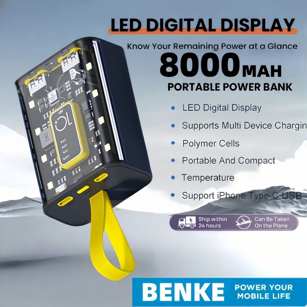 powerboink82125 2025 Original MINI 4 in 1 8000mah 22.5w Fast Charging ...