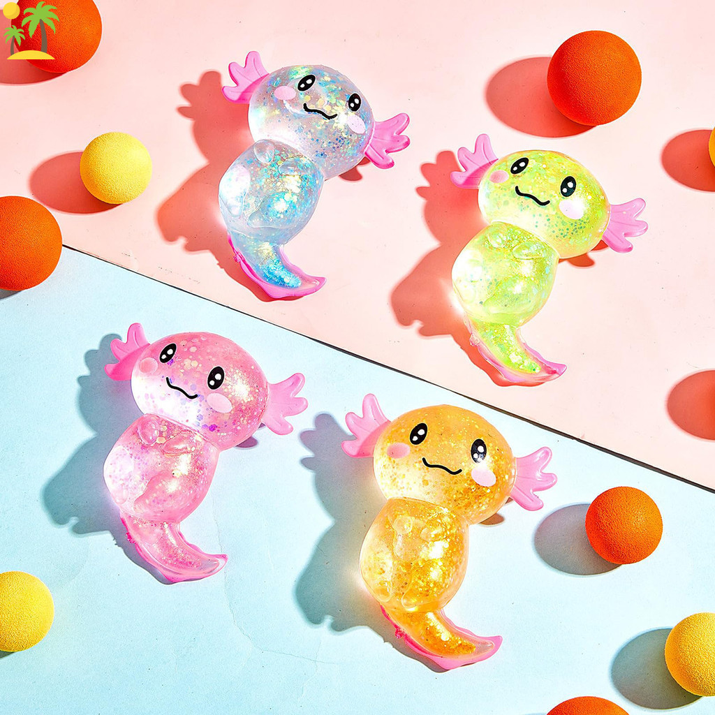 Axolotl Fidget Axolotl Squeeze Fidget Toy Fun and Cute Toys for Stress ...
