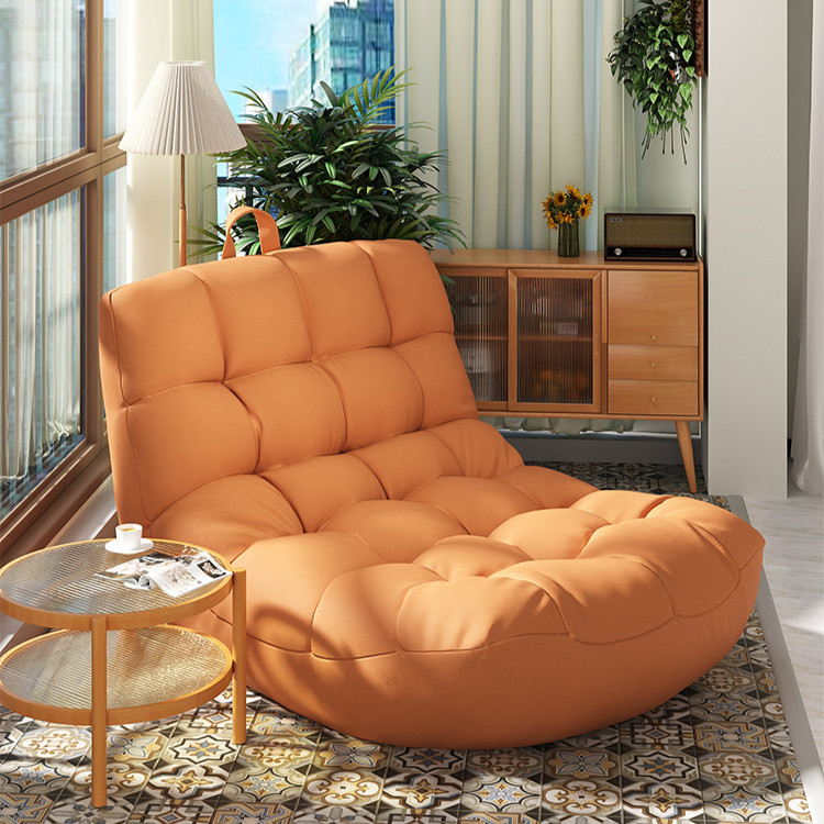 Lazy Sofa Can Lay Down And Sleep Caterpillar Single Recliner Bedroom ...