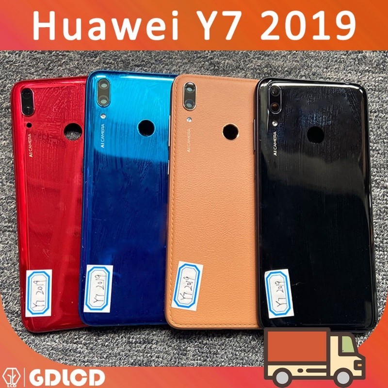 Huawei Y7 2019 Y7 Prime Pro 2019 Back Battery Cover Housing Rear Door ...