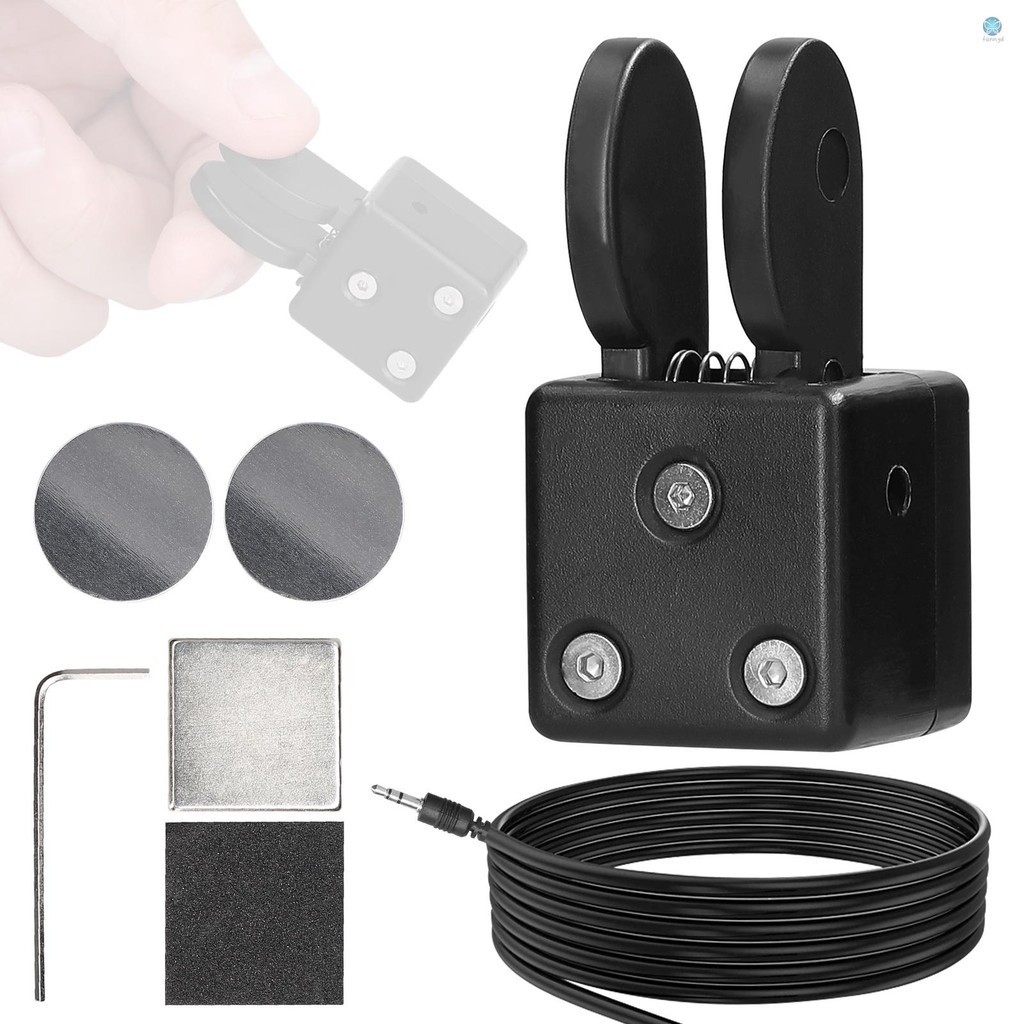 Qu-2020a Dual Propeller Key Automatic Morse Magnetic Adsorption Base CW Morse Code Key DIY Short ...