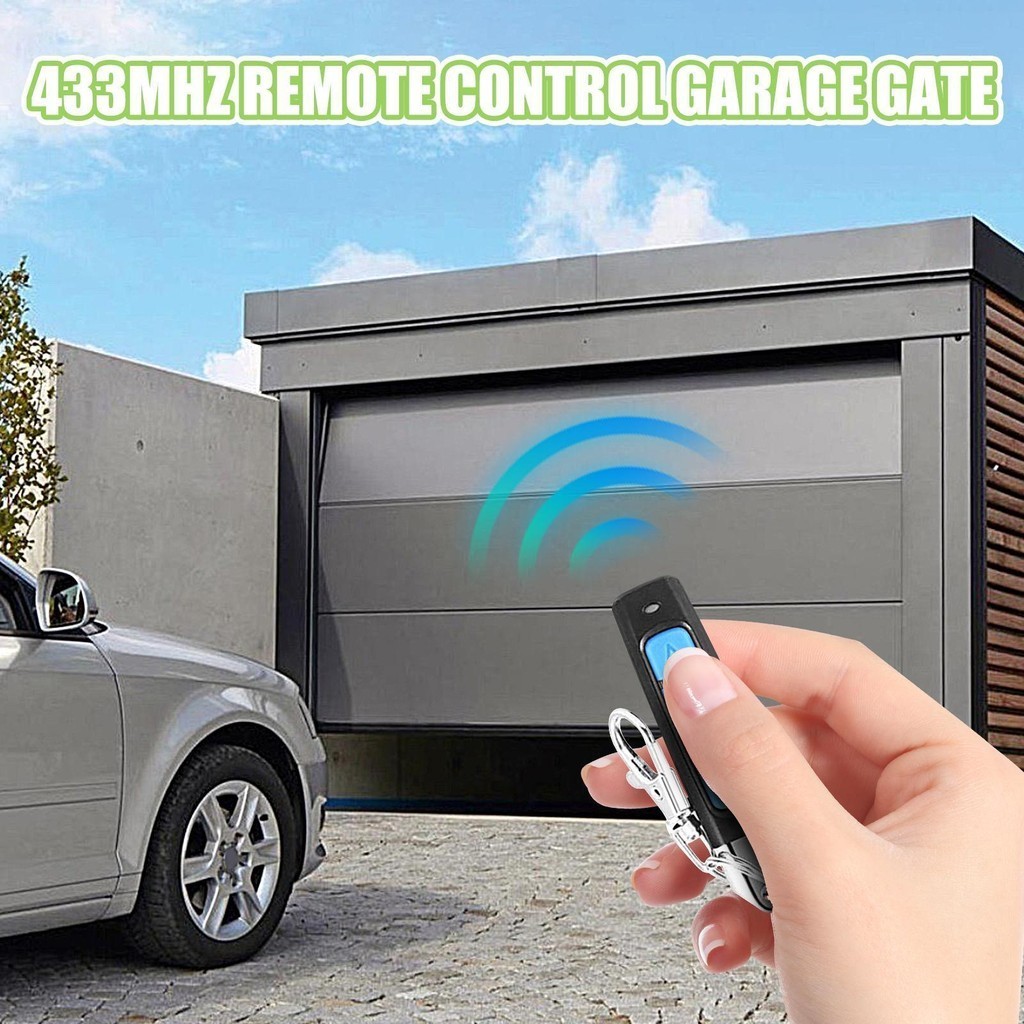 Garage Door Opener Remote Duplicator Gate Opener 433Mhz 4 Button Remote ...