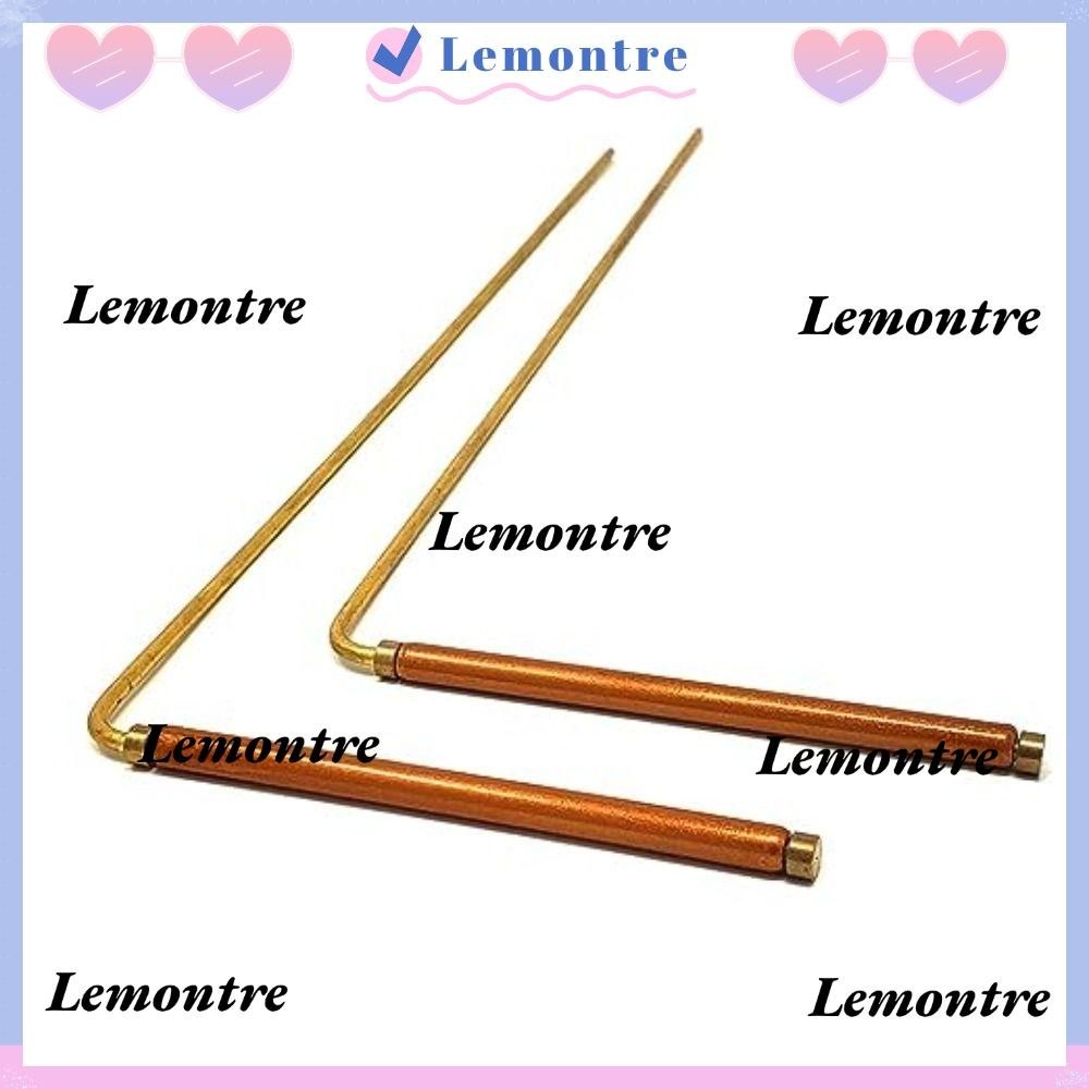 LEMONTRE 2PCS Dowsing rods, Pure Copper 99.9% Copper Ghost hunting ...