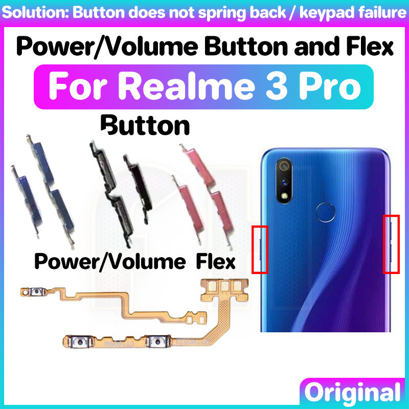 Power Volume button flex For OPPO Realme 3 pro realme3 pro Side key ...