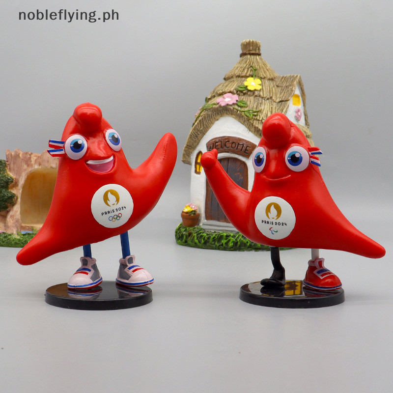 nobleflying Phryges Figurine Model - Paris Olympics Mascot Collectible ...