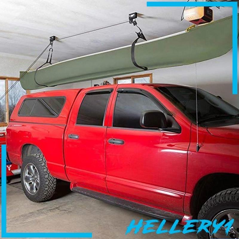 [Hellery1] Kayak Lift Pulley System Canoe Ceiling Pulley System ...