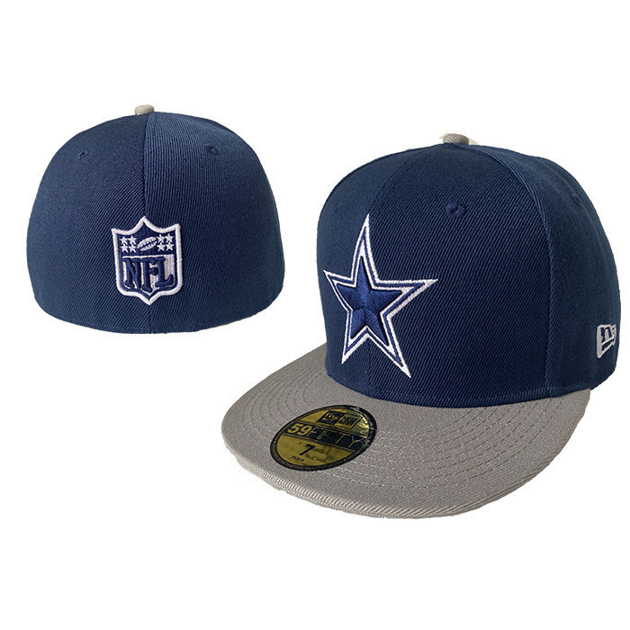 Dallas Cowboys Cap Fitted Hat Men Women Baseball Cap Full Closed Fit ...
