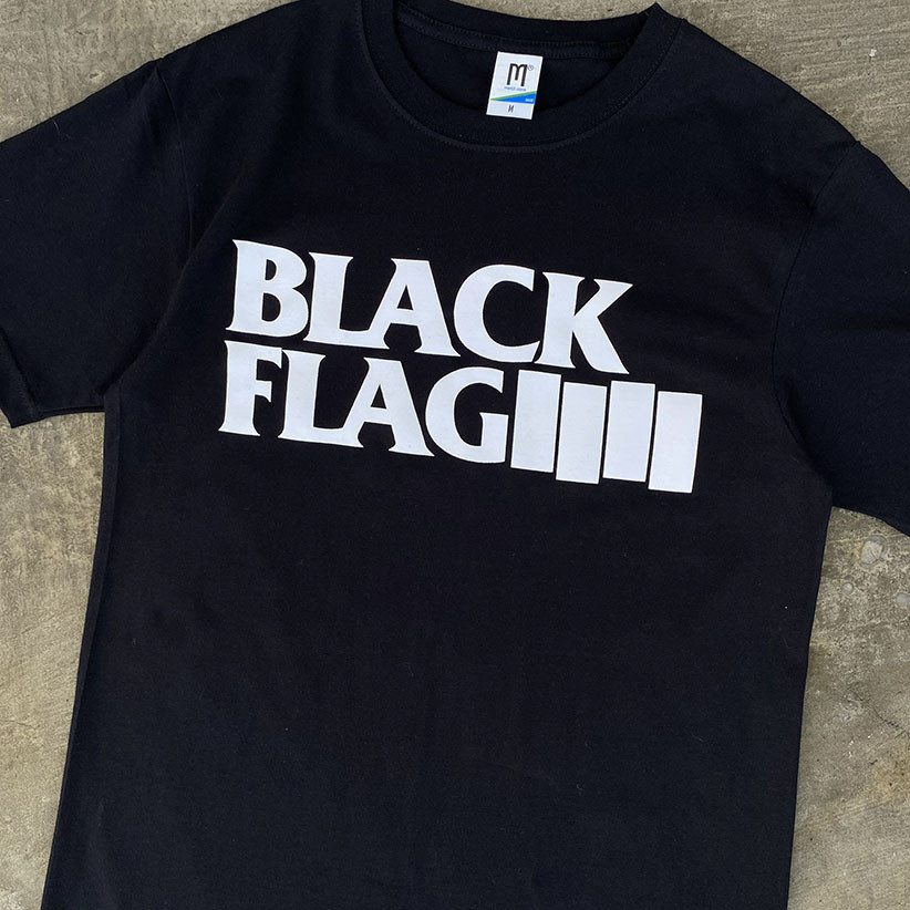 Kaos CLASSIC LOGO - BLACKFLAG UK ALBUM COVER | Shopee Philippines