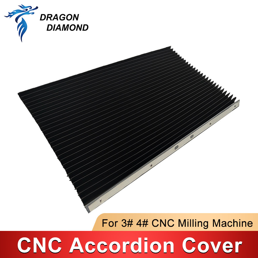 1PC CNC Dust Cover Bridgeport Milling Machine Part Accordion Type Way ...