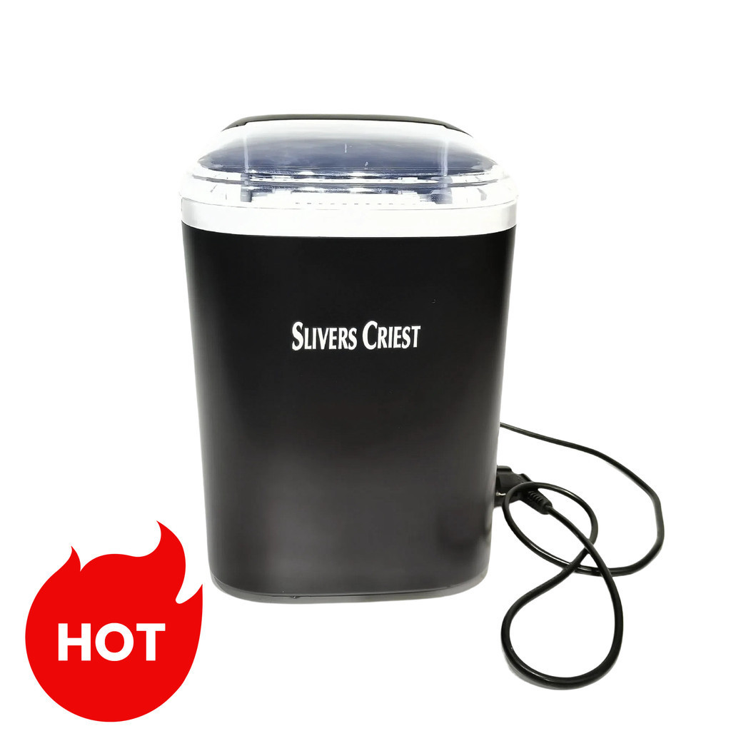 SLIVERS CRIEST HOUSEHOLD ICE MAKER WITH SELF-CLEAN ICE ADJUSTABLE ...